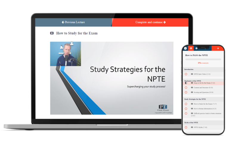 PT Final Exam | Online NPTE & NPTAE Preparation Courses